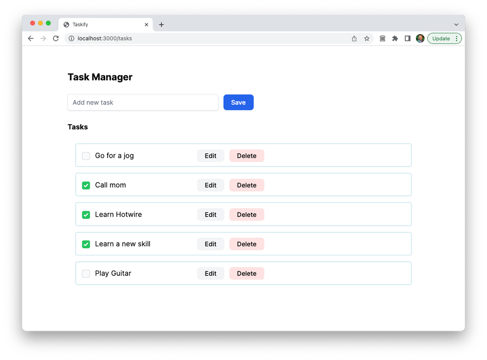 Lets Learn Ruby On Rails Hotwire By Building A To Do List