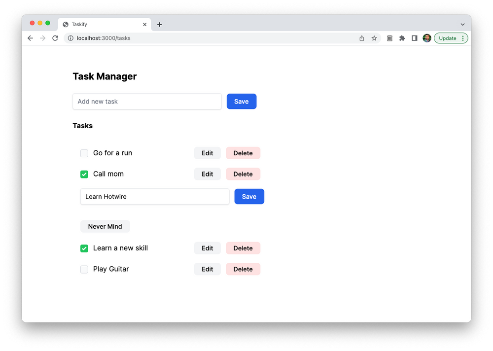 Let's Learn Ruby on Rails + Hotwire by Building a To-Do List