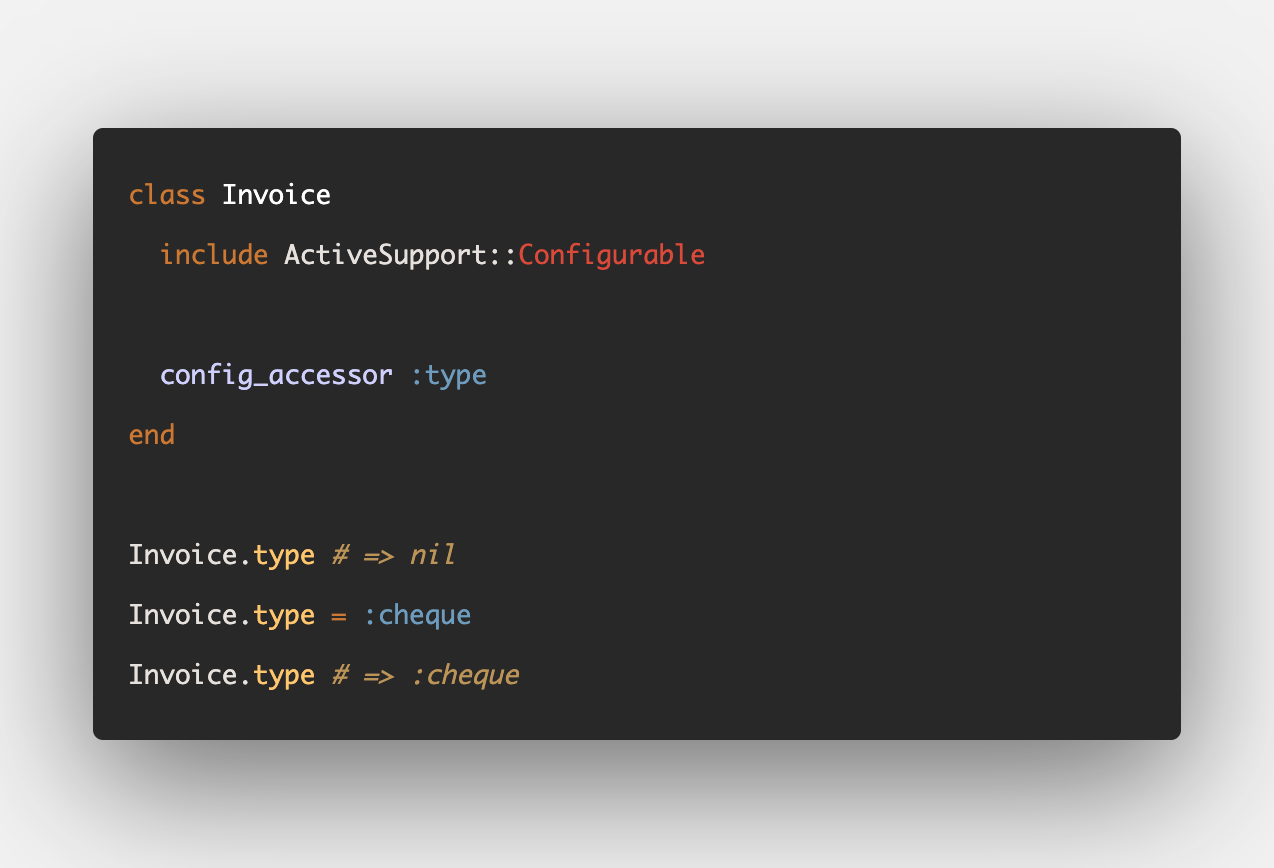 Configure Classes Using the Configurable Concern in Rails Configure Classes Using the Configurable Concern in Rails